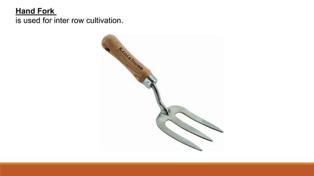 Farm hand tools.pptx | Agriculture | Industries
