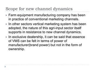 Distribution Channel in Farm Implements Market | PPTX