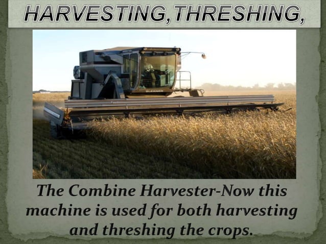 Farming-Primitive and Modern : A comparison | PPTX