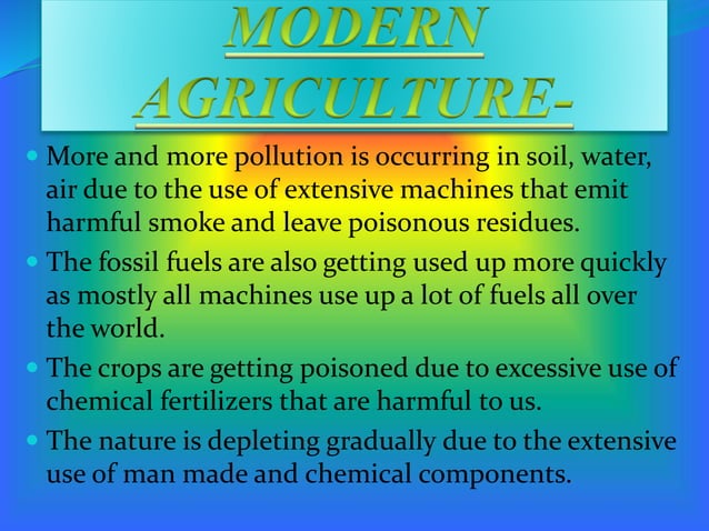 Farming-Primitive and Modern : A comparison | PPTX