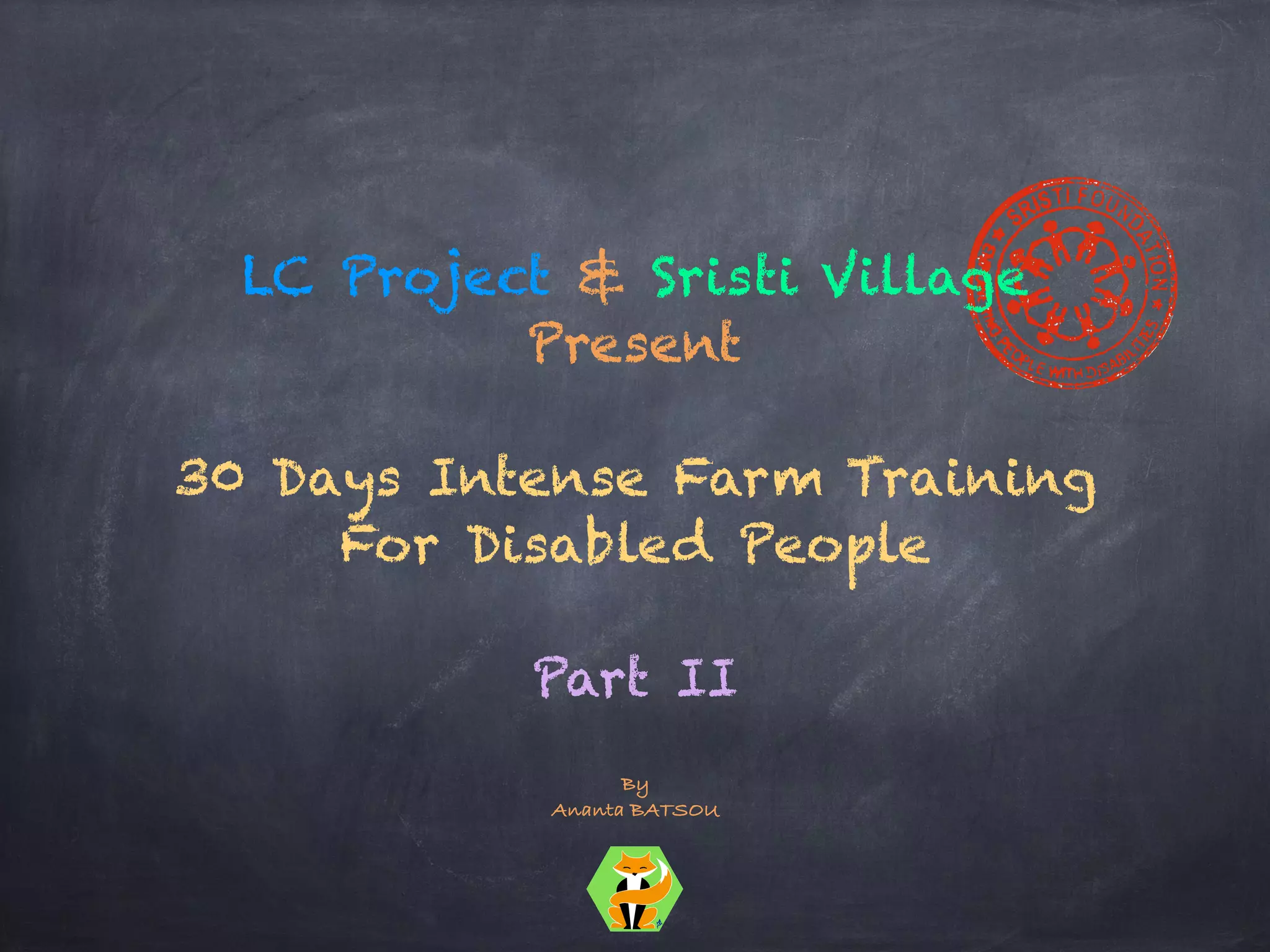 Farming.training.part.2 | PPT