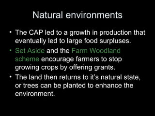 farming changes | PPT