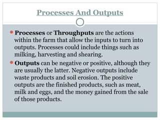 Farming as a system igcse | PPT