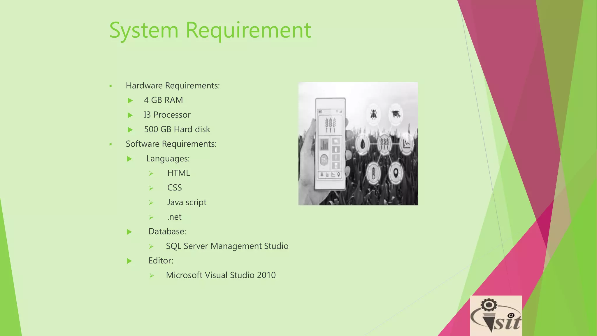 Farming assistant web service ppt | PPTX