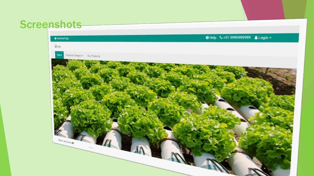 Farming assistant web service ppt