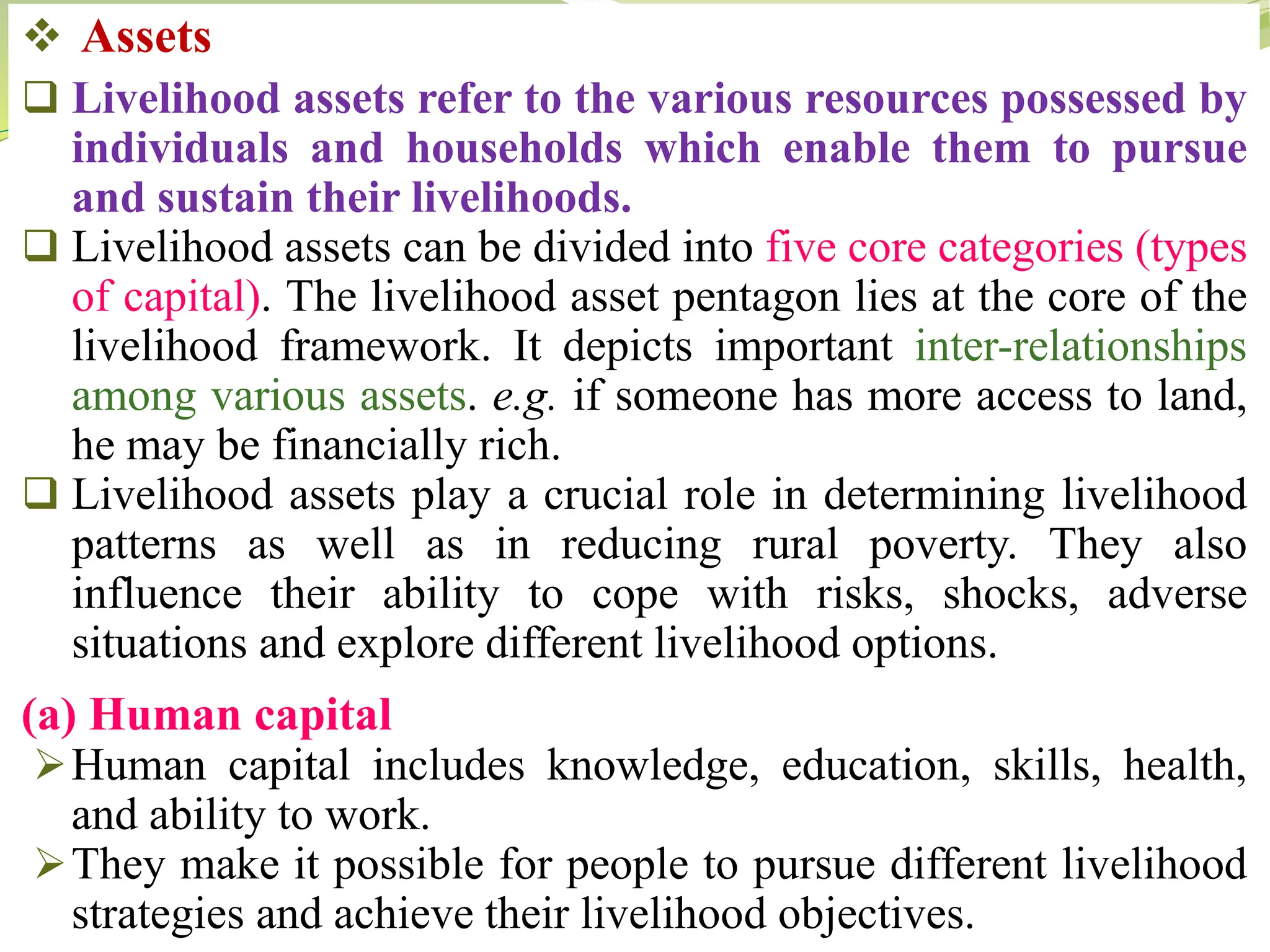 FARMING BASED LIVELIHOOD SYSTEMS LECTURE PPT | PDF
