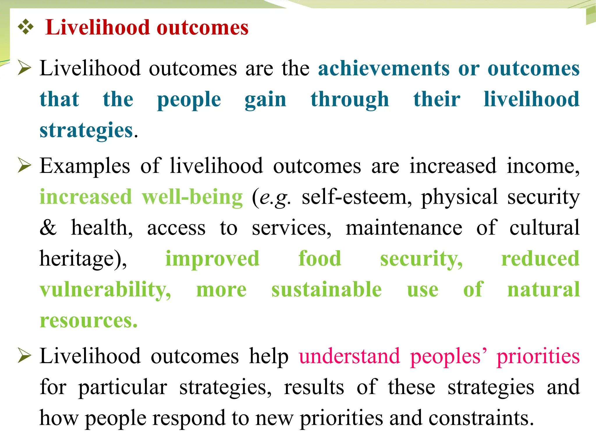FARMING BASED LIVELIHOOD SYSTEMS LECTURE PPT | PDF