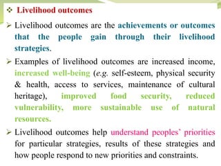 FARMING BASED LIVELIHOOD SYSTEMS LECTURE PPT | PDF