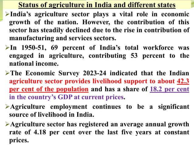 FARMING BASED LIVELIHOOD SYSTEMS LECTURE PPT | PDF