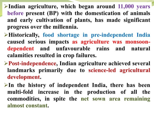 FARMING BASED LIVELIHOOD SYSTEMS LECTURE PPT | PDF