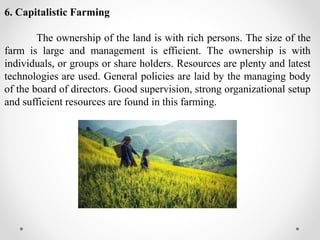 Farming and its characterstics | PPT