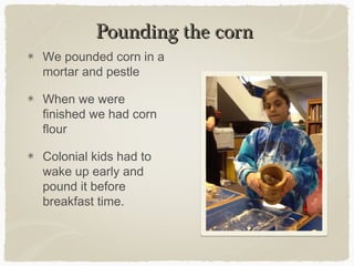 Farming colonial day | PPT | Agriculture | Industries