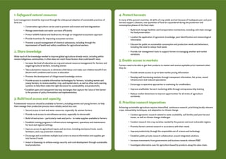 Farming first action plan | PDF | Agriculture | Industries