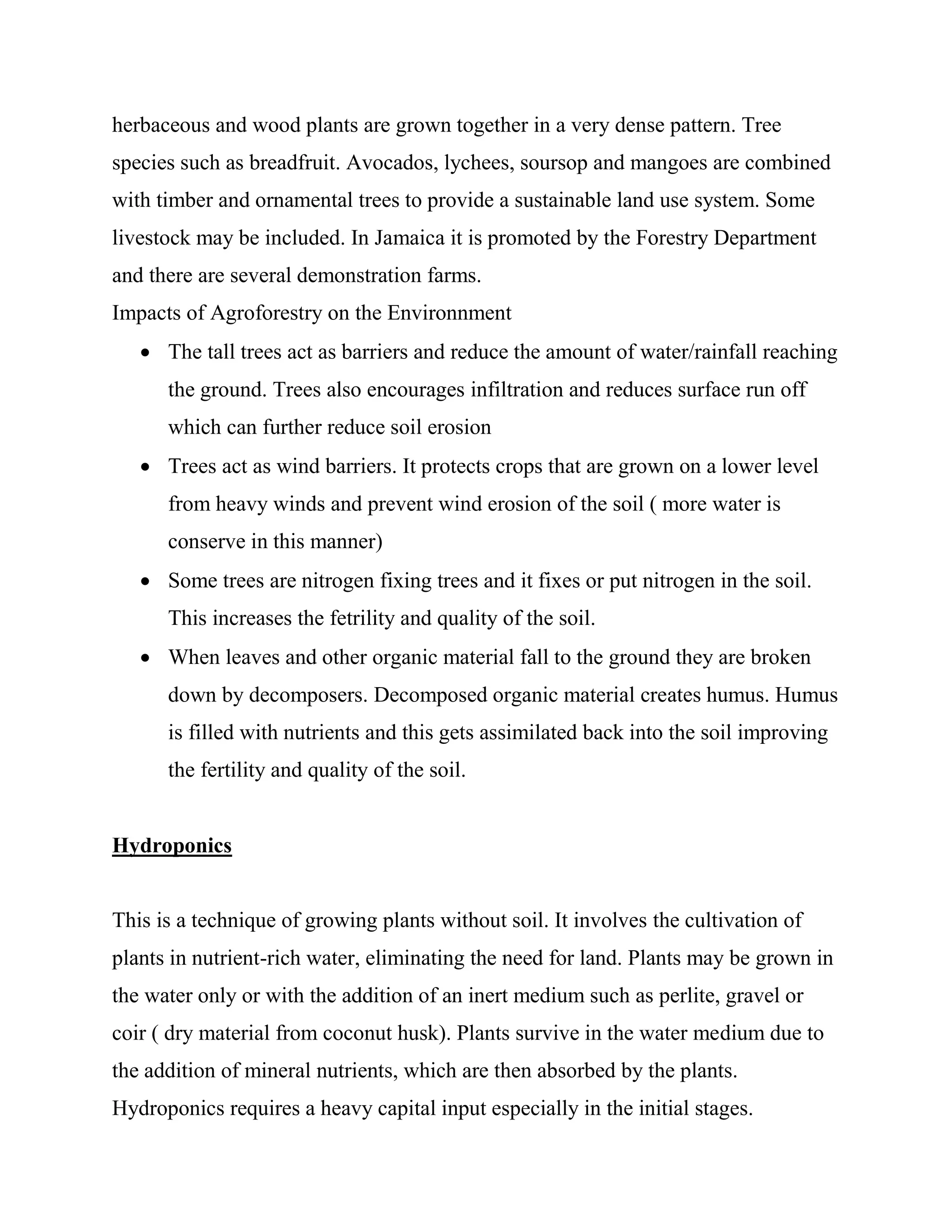CAPE UNIT 2- MODULE 2-AGRICULTURE | PDF