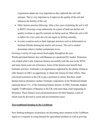 CAPE UNIT 2- MODULE 2-AGRICULTURE | PDF