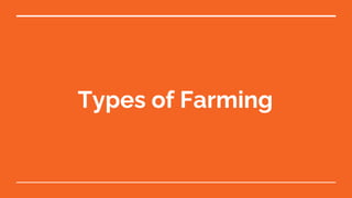 Farming systems | PPTX