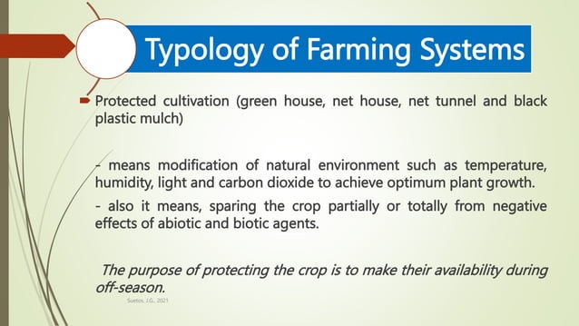 Introduction to farming system.pptx | Agriculture | Industries
