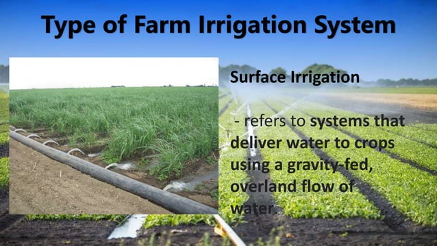 Farm Irrigation System | PPTX