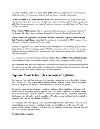 Farm laws 2020 explained 2.02 | Agriculture | Industries