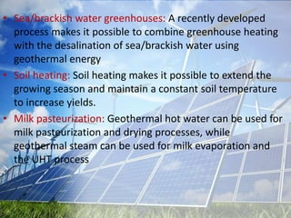 Sustainable energy applications in Agriculture | PPTX