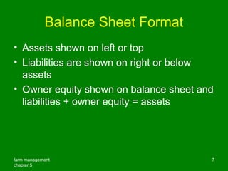 Farm Management Balance sheet and its analyis.ppt