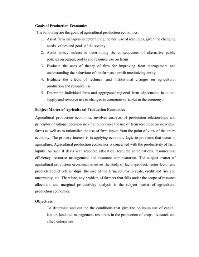 Farm management production and resource econmics (1).pdf | Agriculture ...