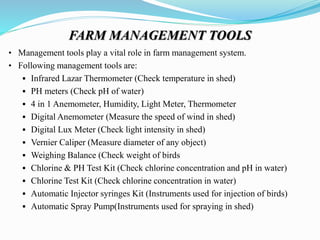 "Farm Management Tools" | PPT