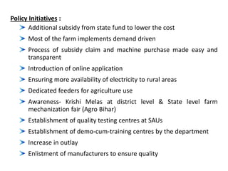 Farm mechanization (12.05.2016) | PPT