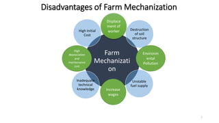 Farm mechanization as an emerging agribusiness opportunity | PPTX