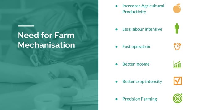 Status of Farm Mechanization in India | PPTX | Agriculture | Industries