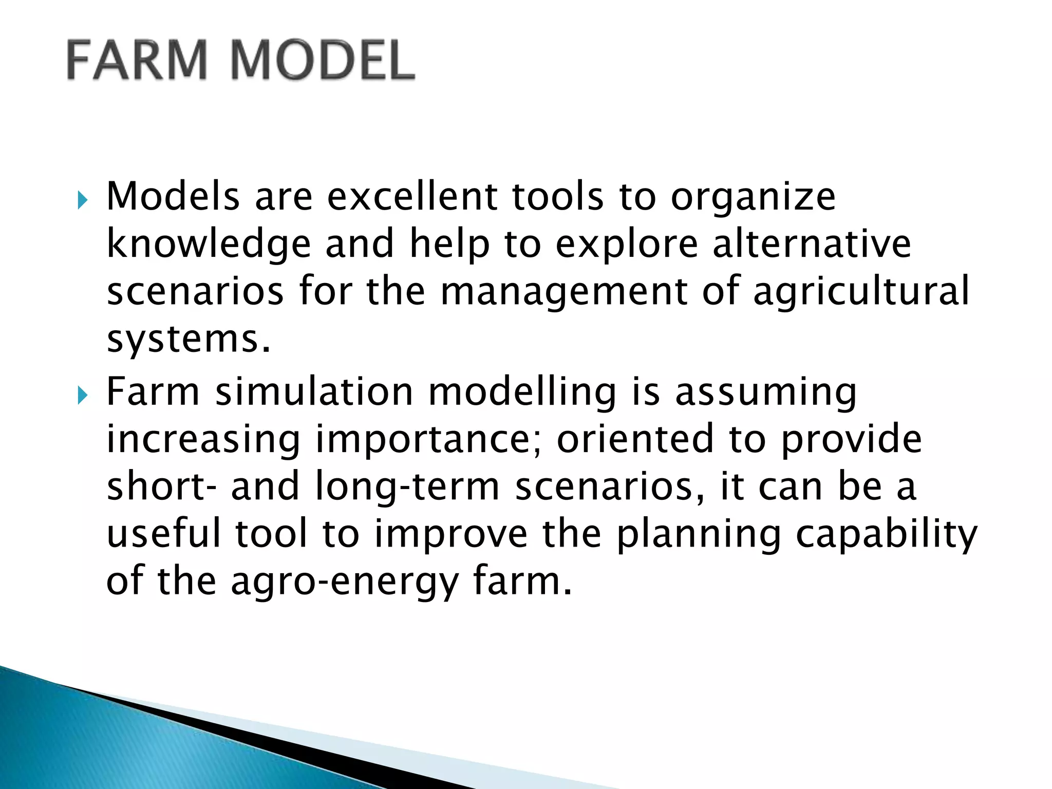 Farm modelling system | PPT