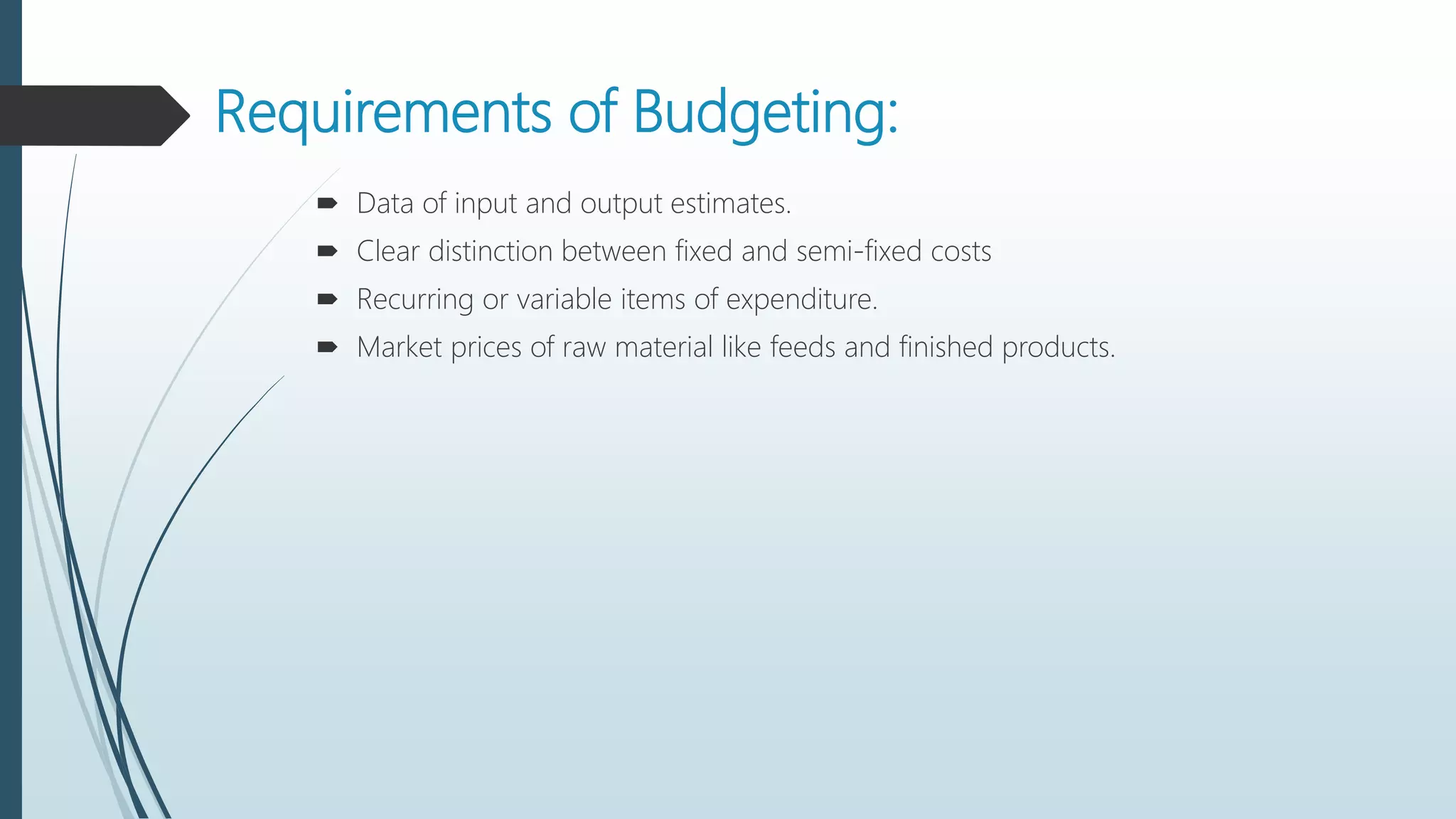 Farm planning and budgeting | PPTX