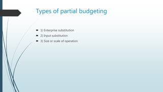 Farm planning and budgeting | PPTX