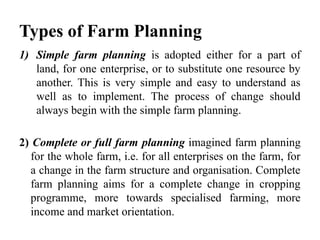 Farm Planning and Farm Budgeting.pptx by avdhesh sir | PPTX
