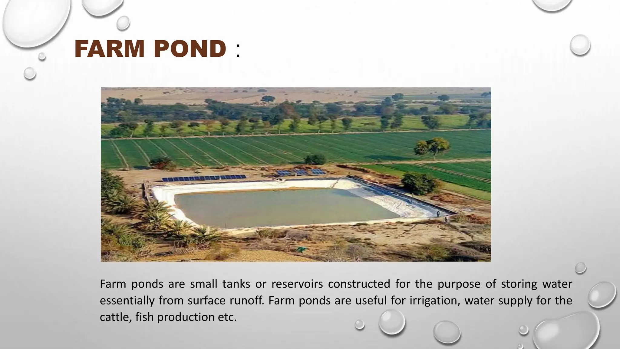 FARM POND AND Percolation POND BY agri studentsPPT.pptx