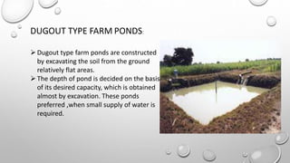 FARM POND AND Percolation POND BY agri studentsPPT.pptx
