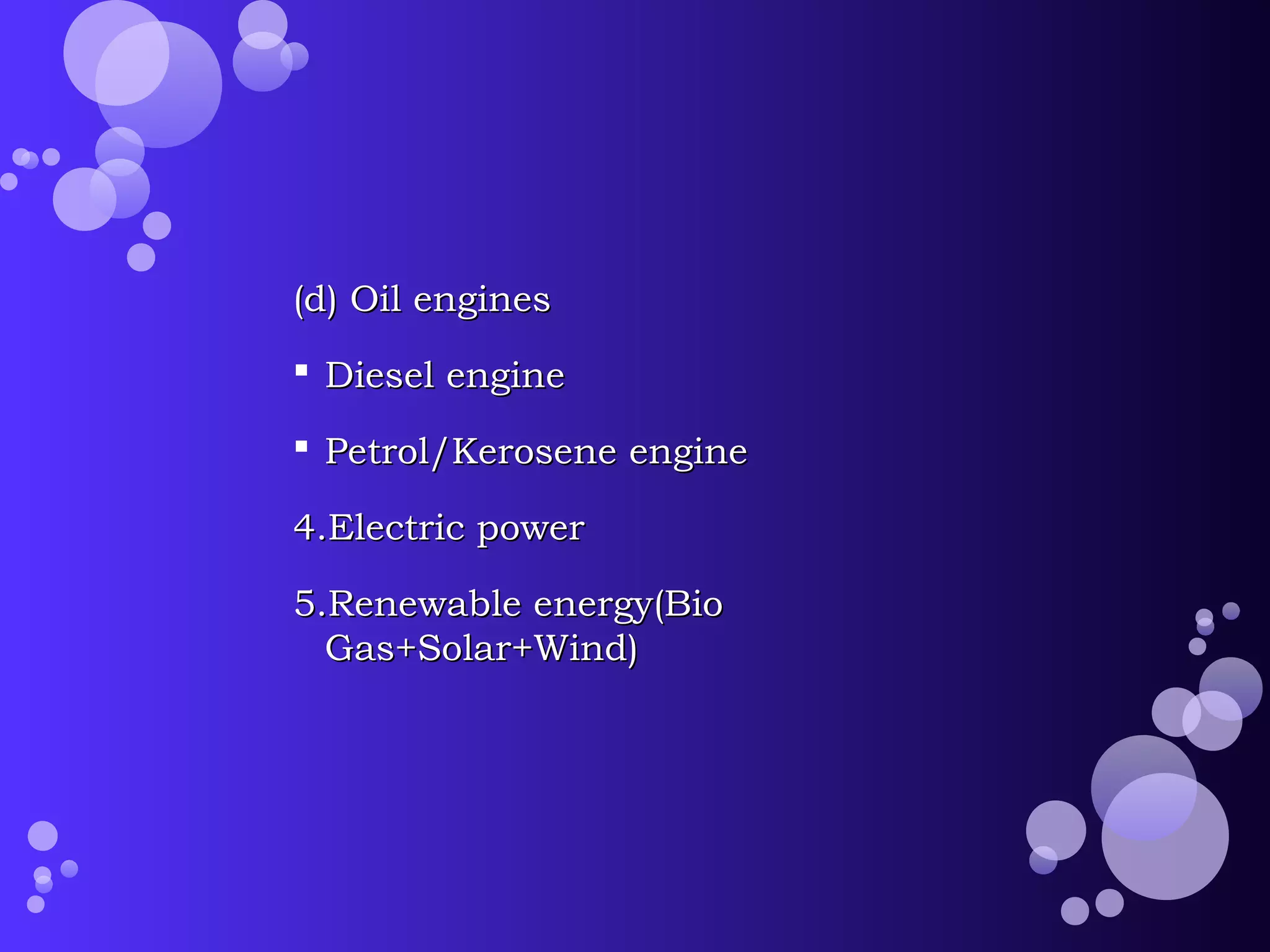 Farm power and its sources | PPT