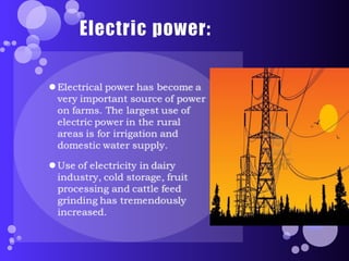 Farm power and its sources | PPT