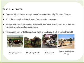 Farm power and machinery | PPTX
