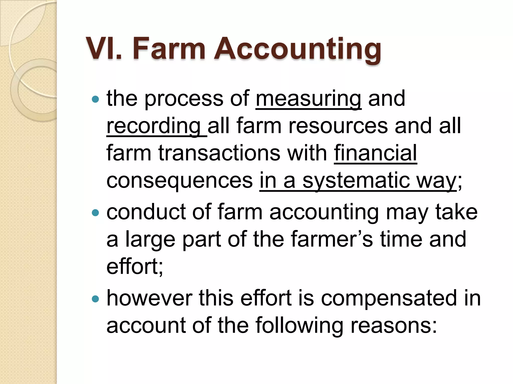 Farm records and accounting | PPTX