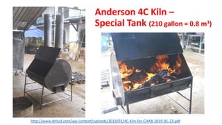 Farm-Scale Char Production: Affordable 4C Kilns for Biochar | PPTX