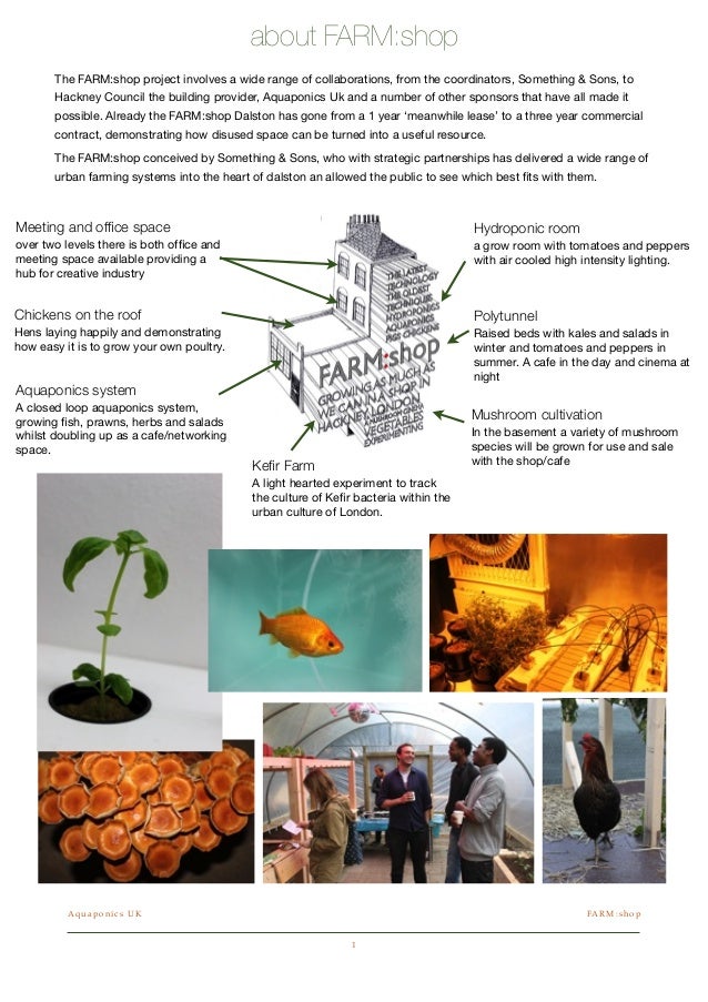 Farmshop build summary