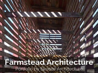 Farmstead architecture | PPTX