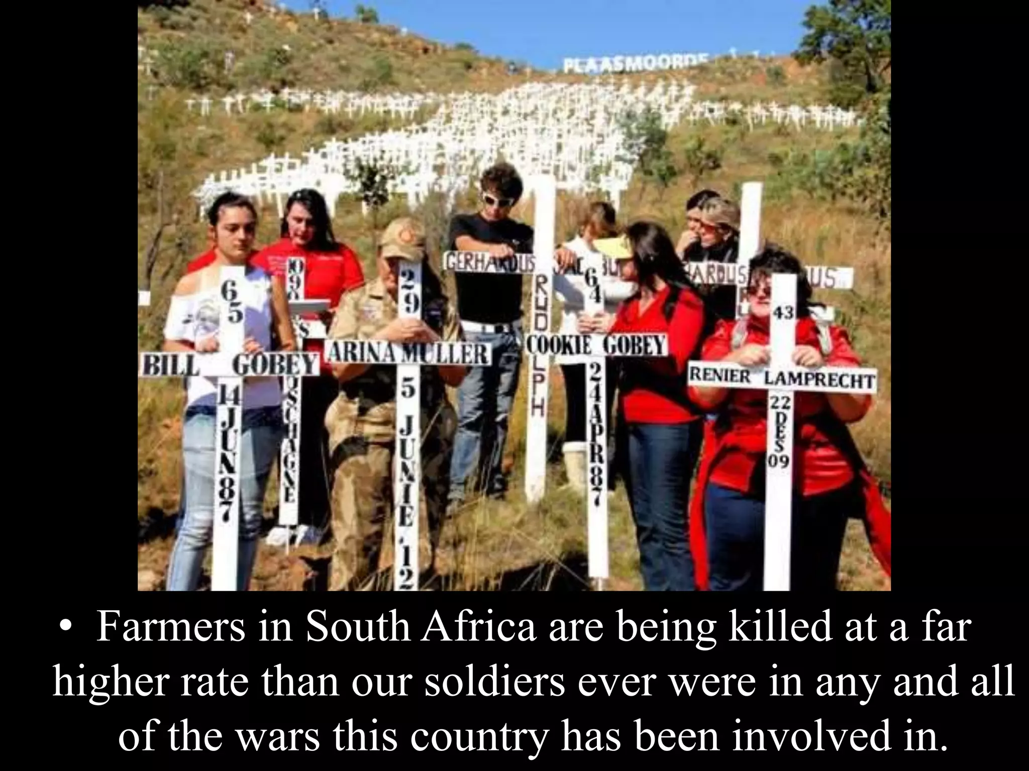 Farm Terrorism and Genocide in South Africa | PPT