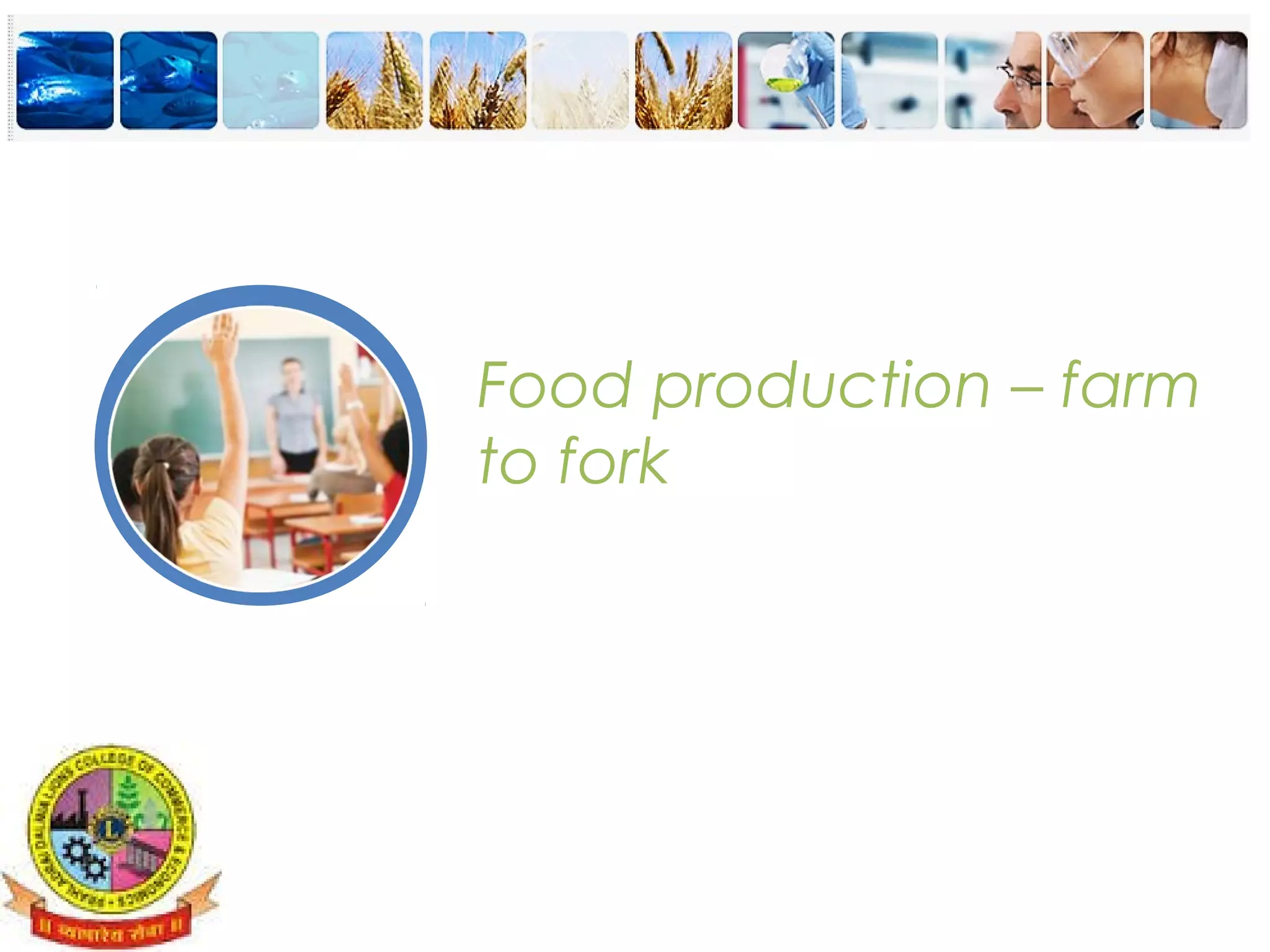 Farm to fork ppt | PPT