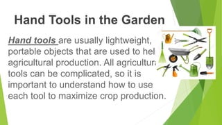 Farm tools | PPTX