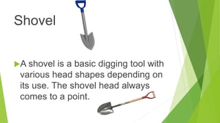 Farm tools | PPTX