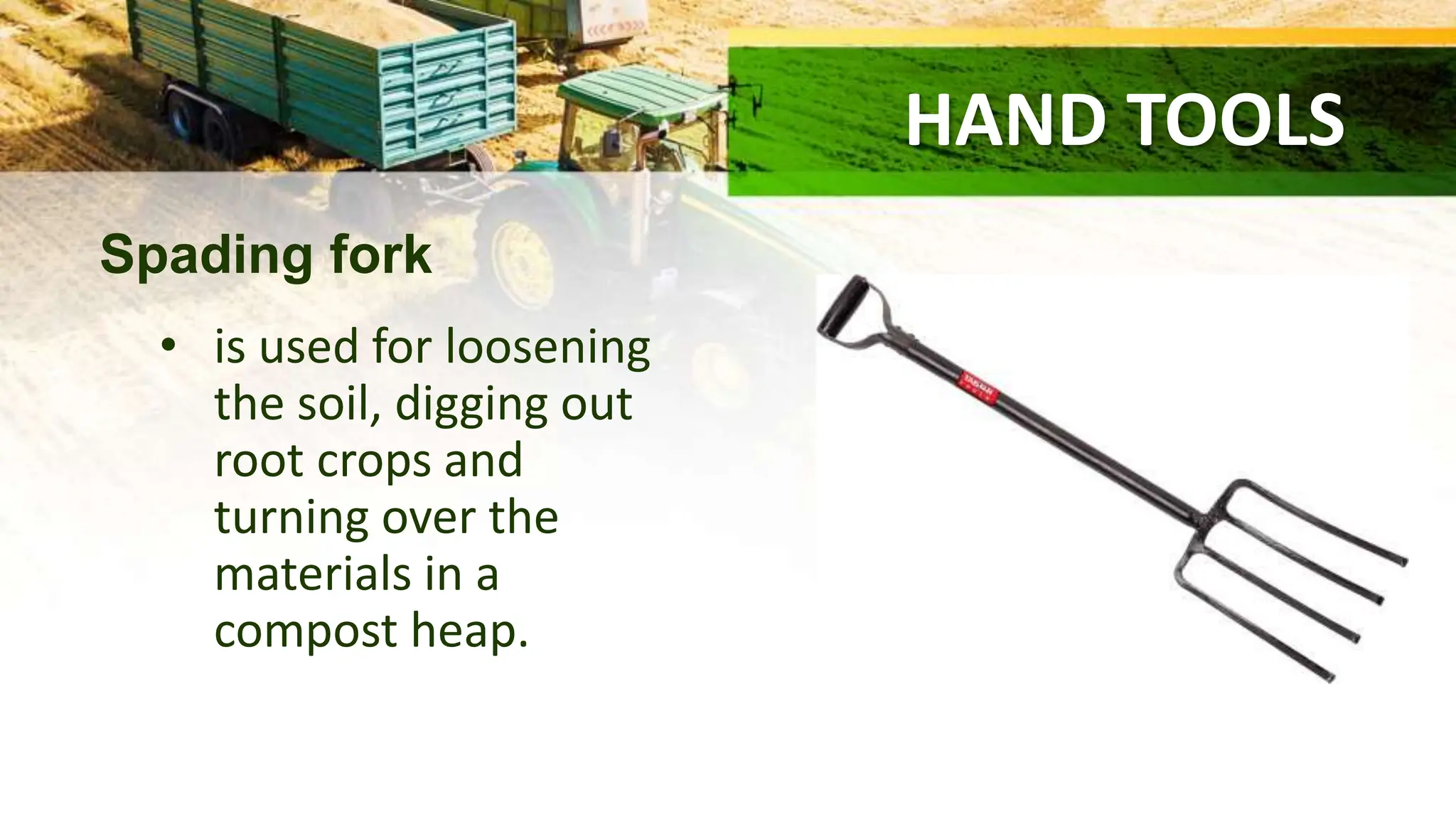 Grade 7- Agricultural Crop Production.Farm Tools and Equipment.pptx