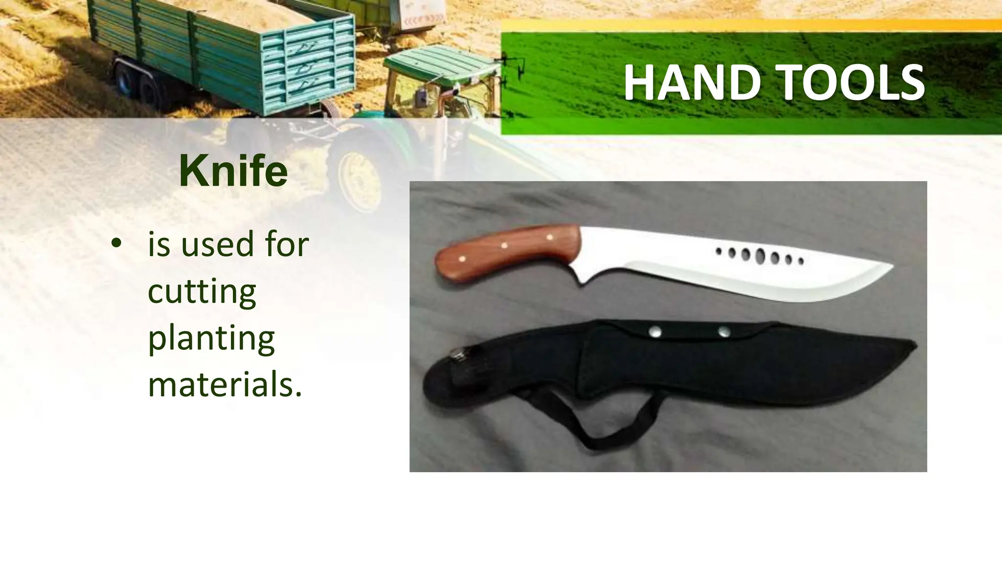 Grade 7- Agricultural Crop Production.Farm Tools and Equipment.pptx