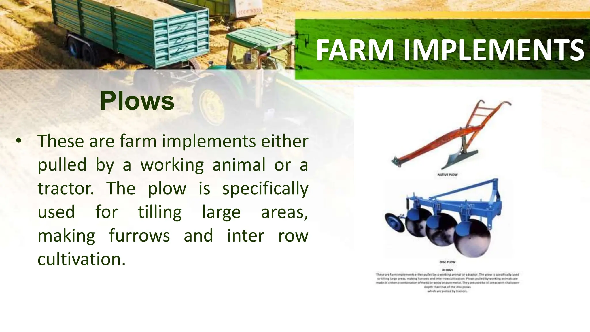 Grade 7- Agricultural Crop Production.Farm Tools and Equipment.pptx